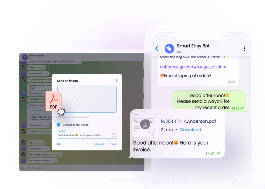 SMART Easy Bot solution - SMART CRM