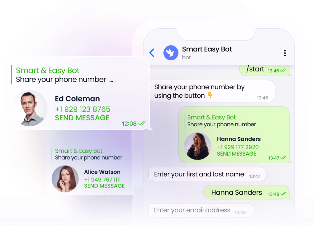 SMART Easy Bot solution - SMART CRM