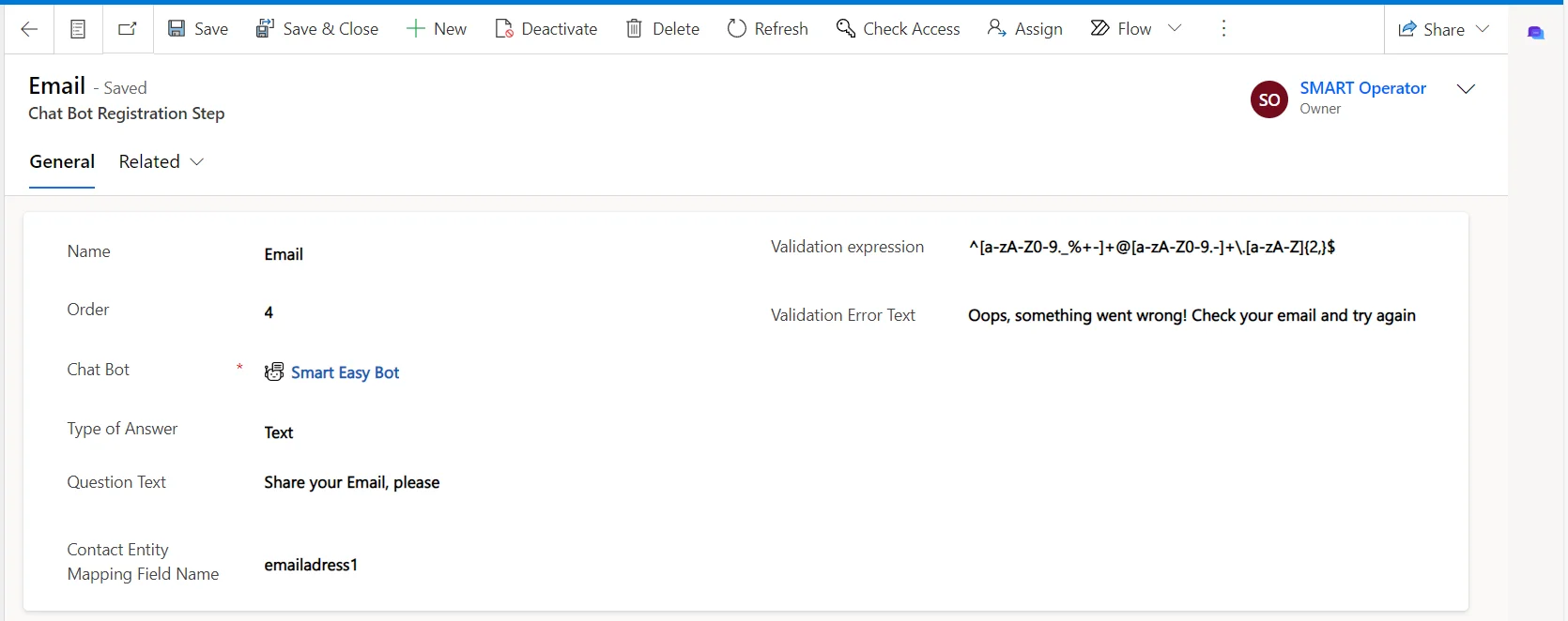 SMART Easy Bot Release 2: A list of the latest updates — SMART CRM