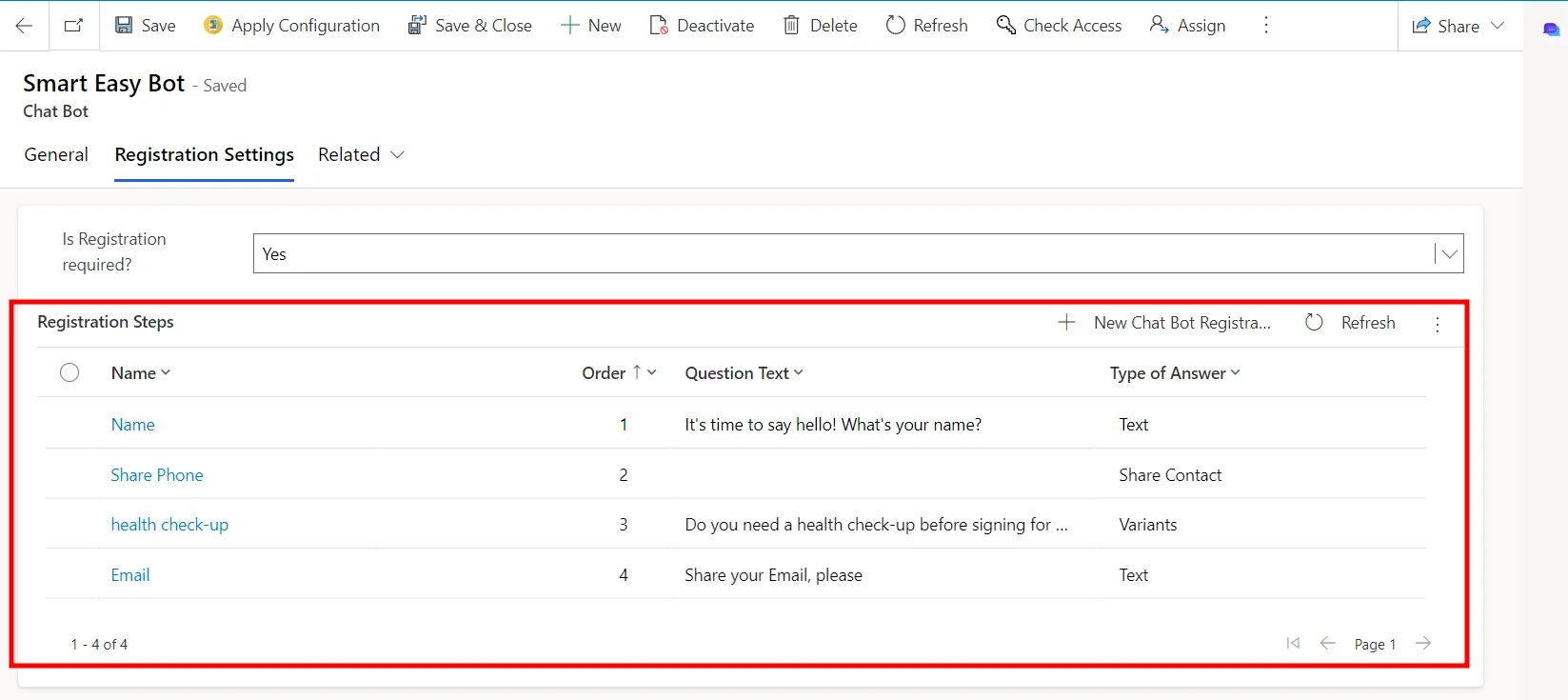 SMART Easy Bot Release 2: A list of the latest updates — SMART CRM