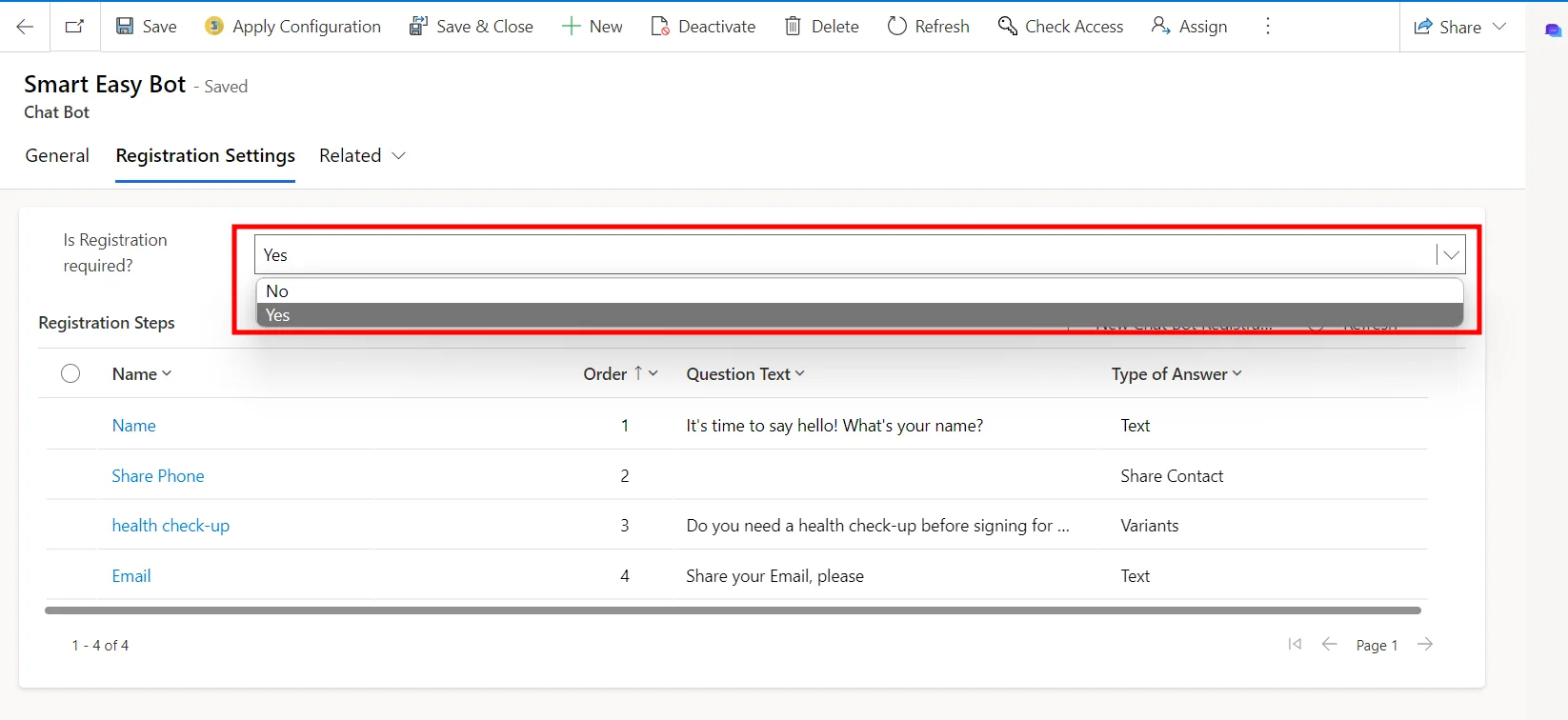 SMART Easy Bot Release 2: A list of the latest updates — SMART CRM