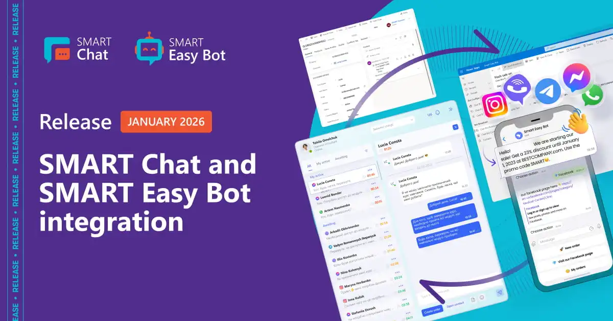 Integracja SMART Chat i SMART Easy Bot: jeden spójny scenariusz obsługi ...